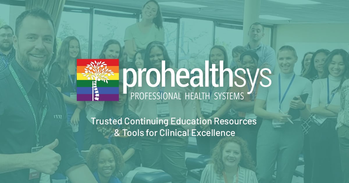 Prohealthsys Canada: Continuing Education Textbooks, Seminars, Courses ...